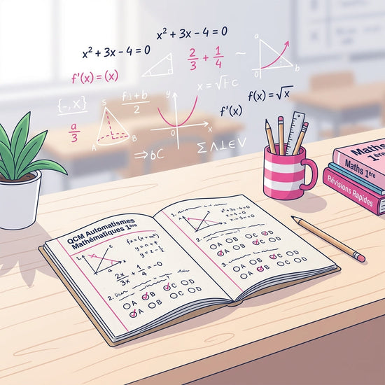 Automatismes maths Première 2026 : viser 6/6 au bac sans calculatrice ...