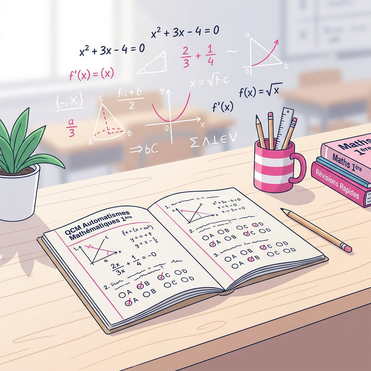 Automatismes maths Première 2026 : viser 6/6 au bac sans calculatrice ...