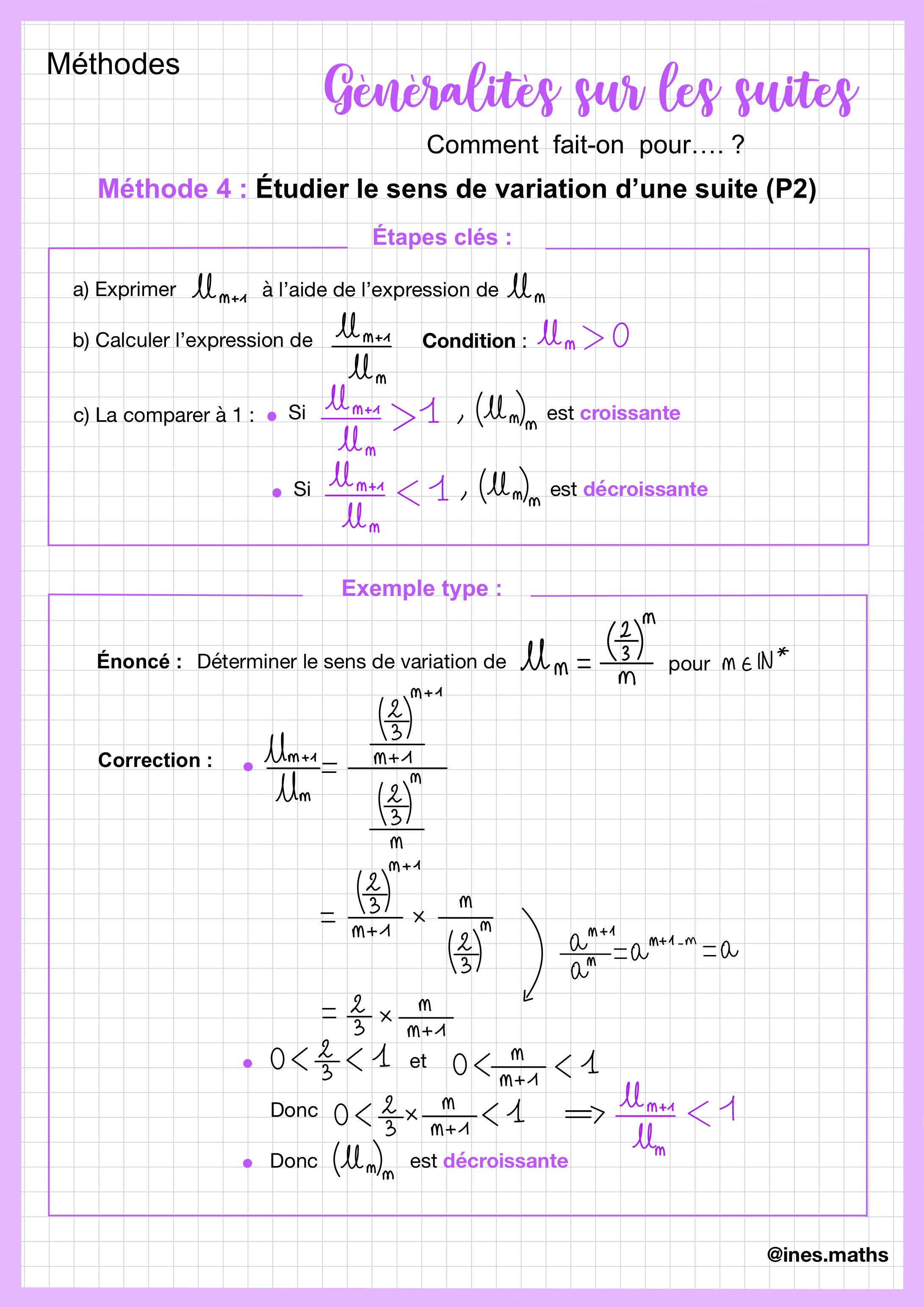 BAC 1ère spé maths : Fiches de révision + fiches méthode (62 fiches ...